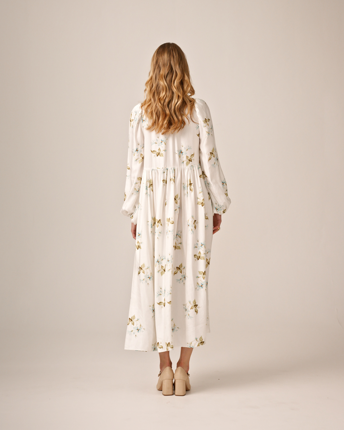 byTiMo | Viscose Relaxed Dress - Tea Garden
