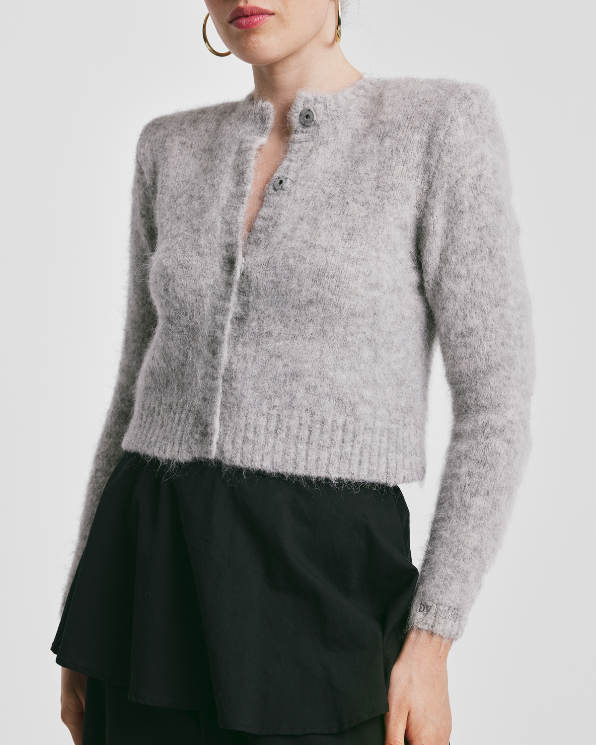 byTiMo | Alpaca Jacket - Grey Melange