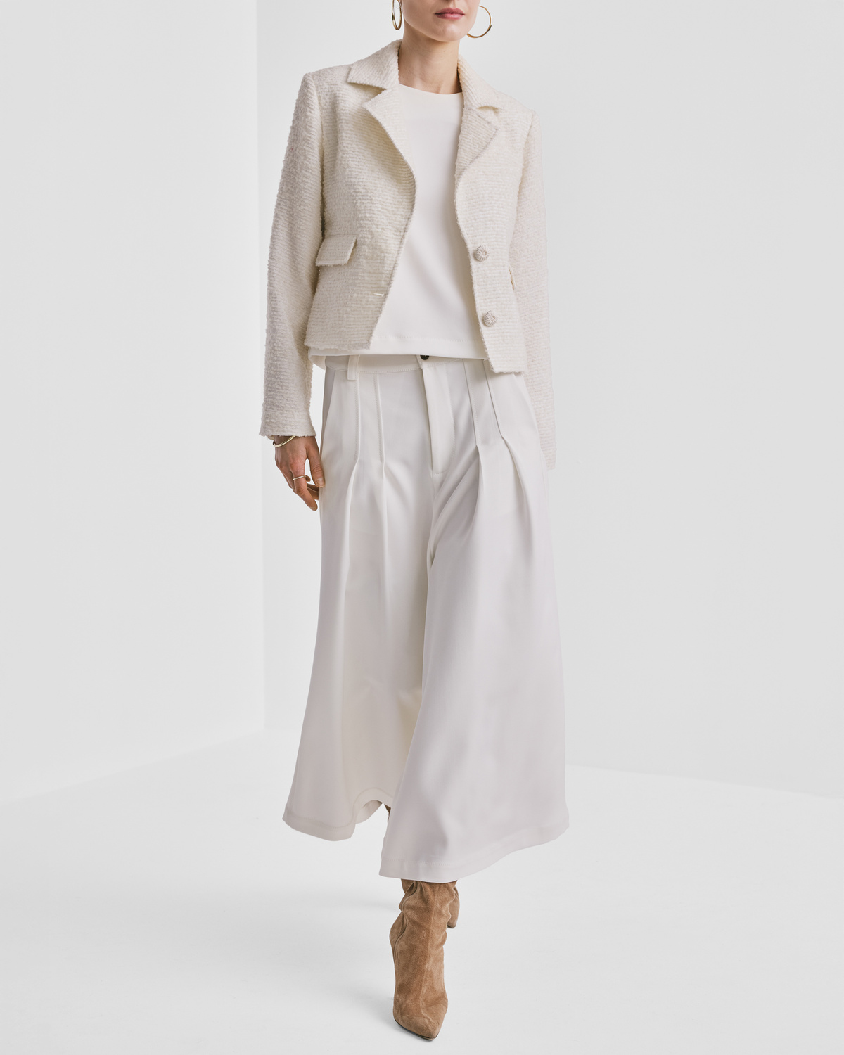 byTiMo | Bouclé Jacket - Off White