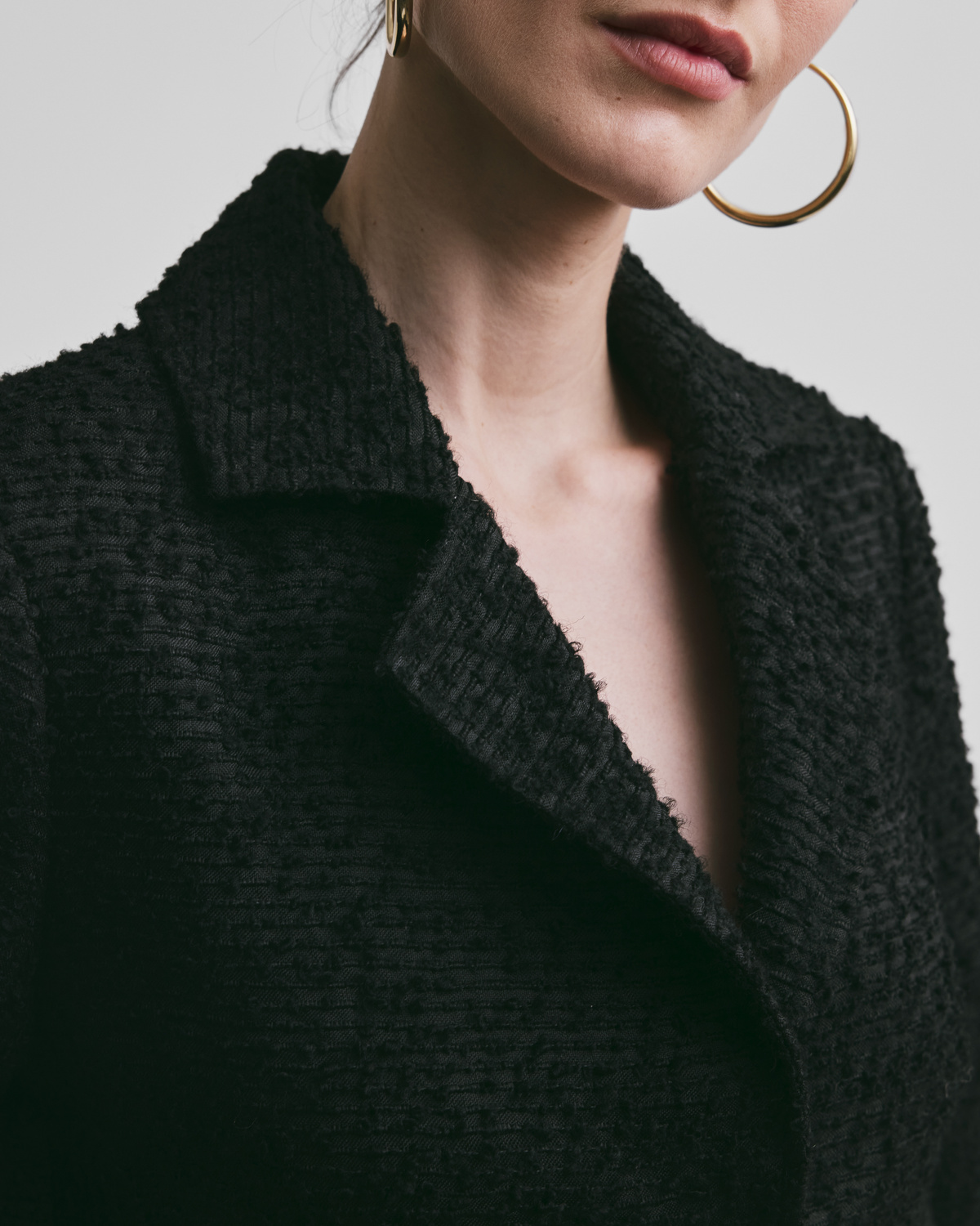 byTiMo | Bouclé Jacket - Black