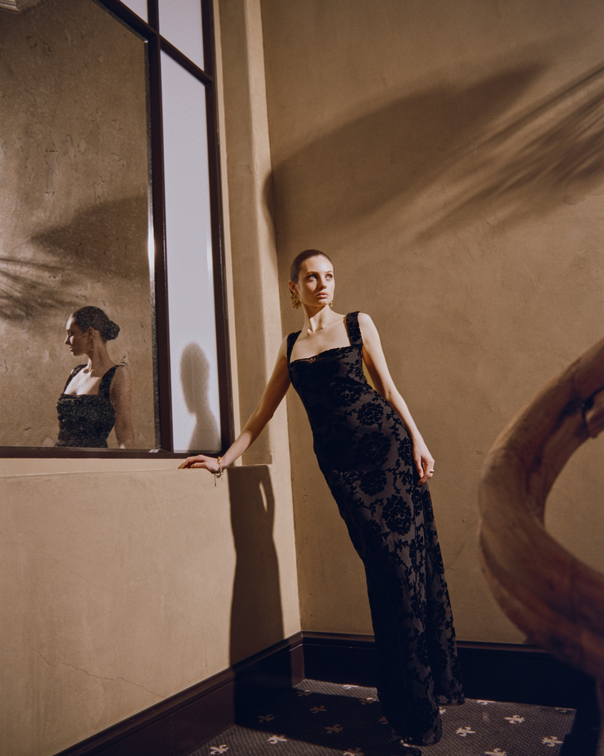 byTiMo | Velvet Strap Dress - Black